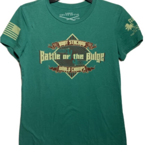 Grunt Style | Shirts | New Green Grunt Style Medium Tshirt Body ...